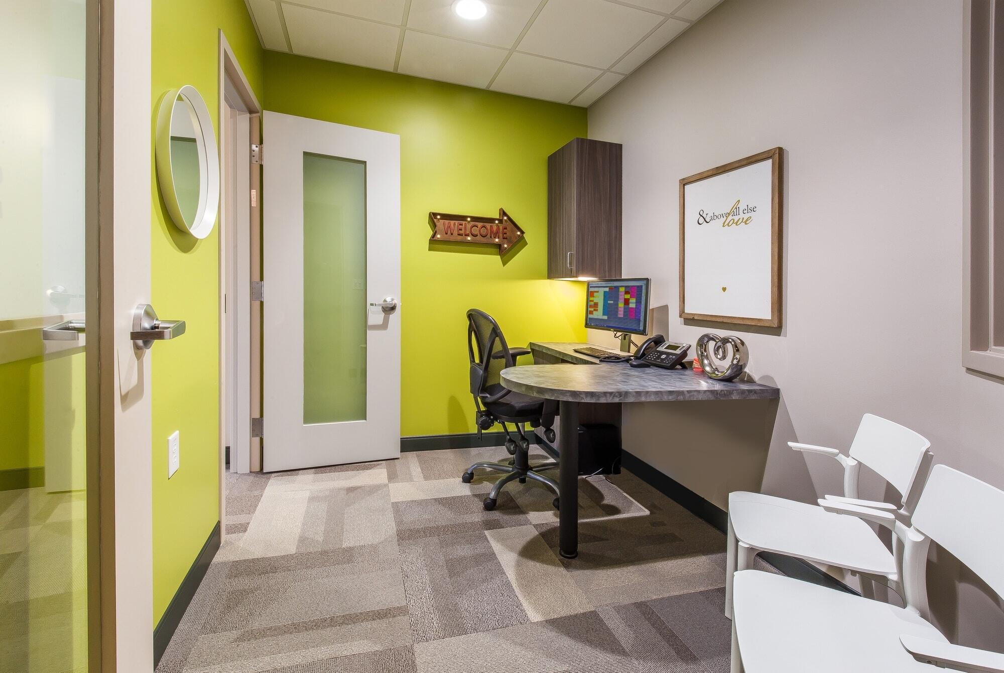 Dental Office Business and Consultation Rooms - Design Ergonomics