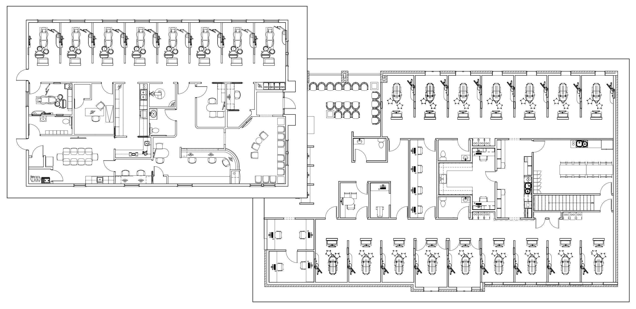 What are the two key steps to a great dental office design?